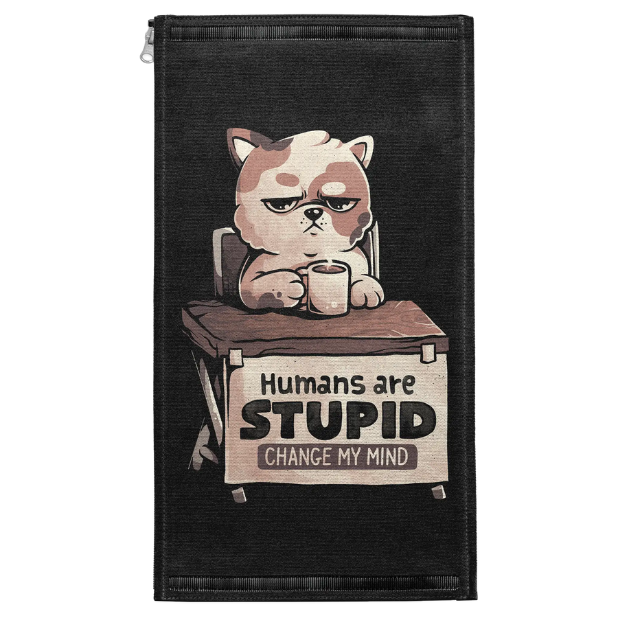 Sarcastic Cat Meme Vibes Hoodie & Jacket | SwapWear® · SwapWear®