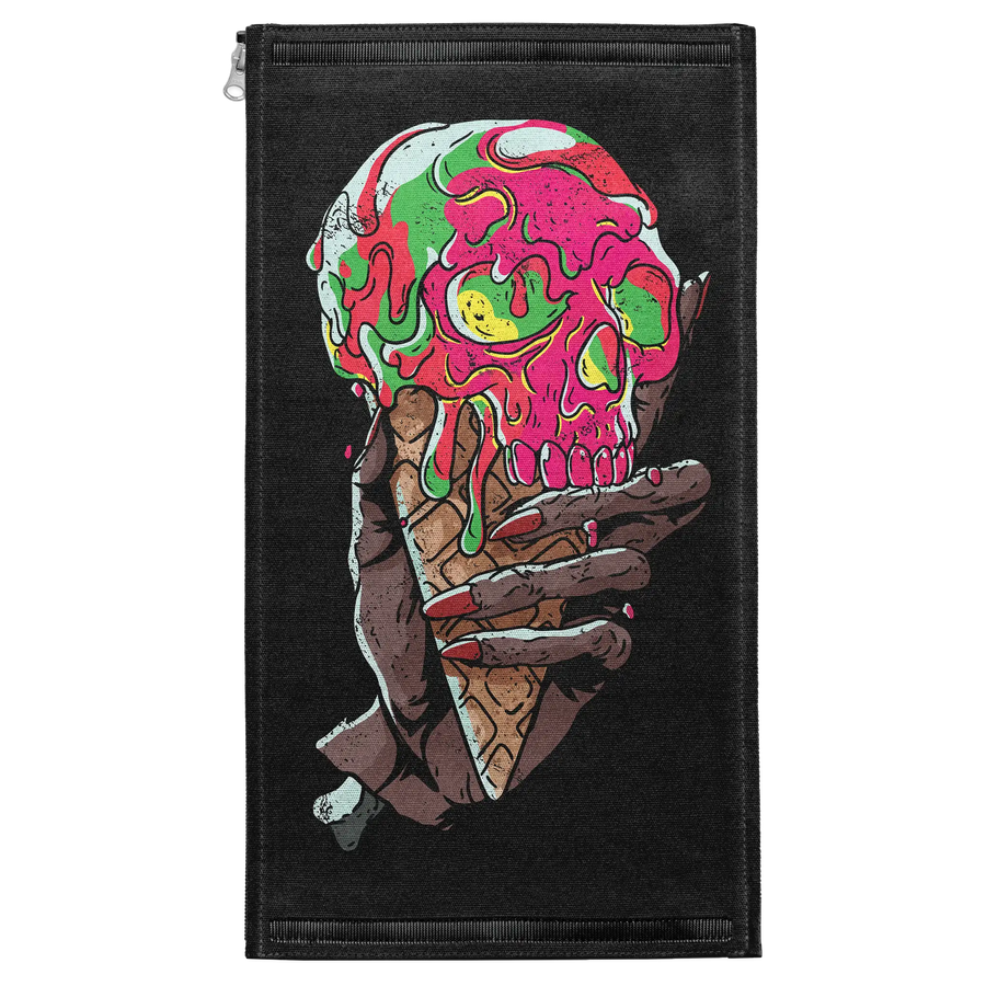 Psychedelic Melting Skull Vibes Hoodie & Jacket | SwapWear® · SwapWear®