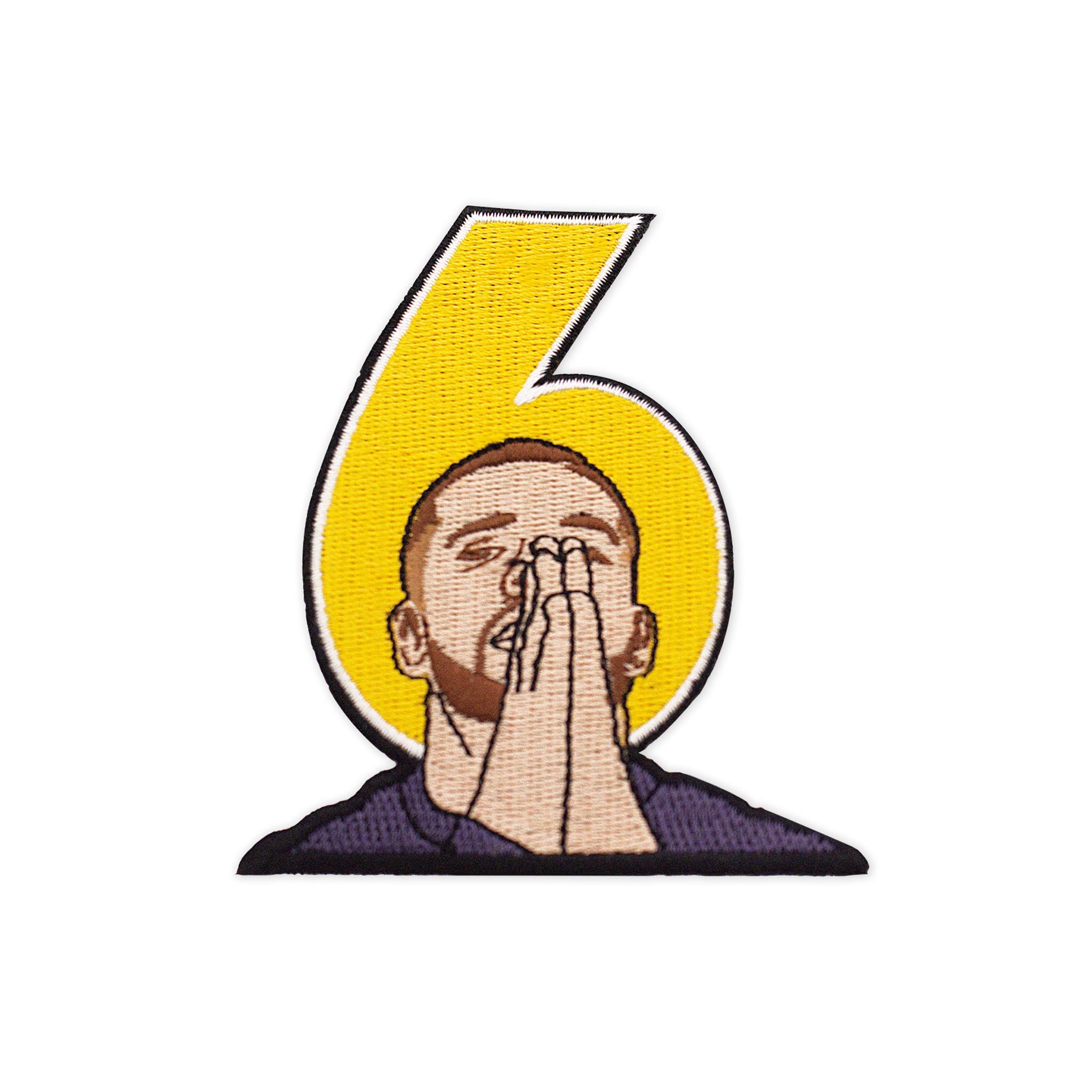 Drake 6 Iron-On Patch · SwapWear®