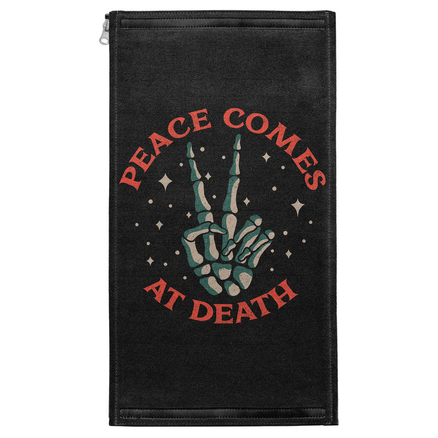 Edgy Gothic Peace Symbol Hoodie & Jacket | SwapWear® · SwapWear®